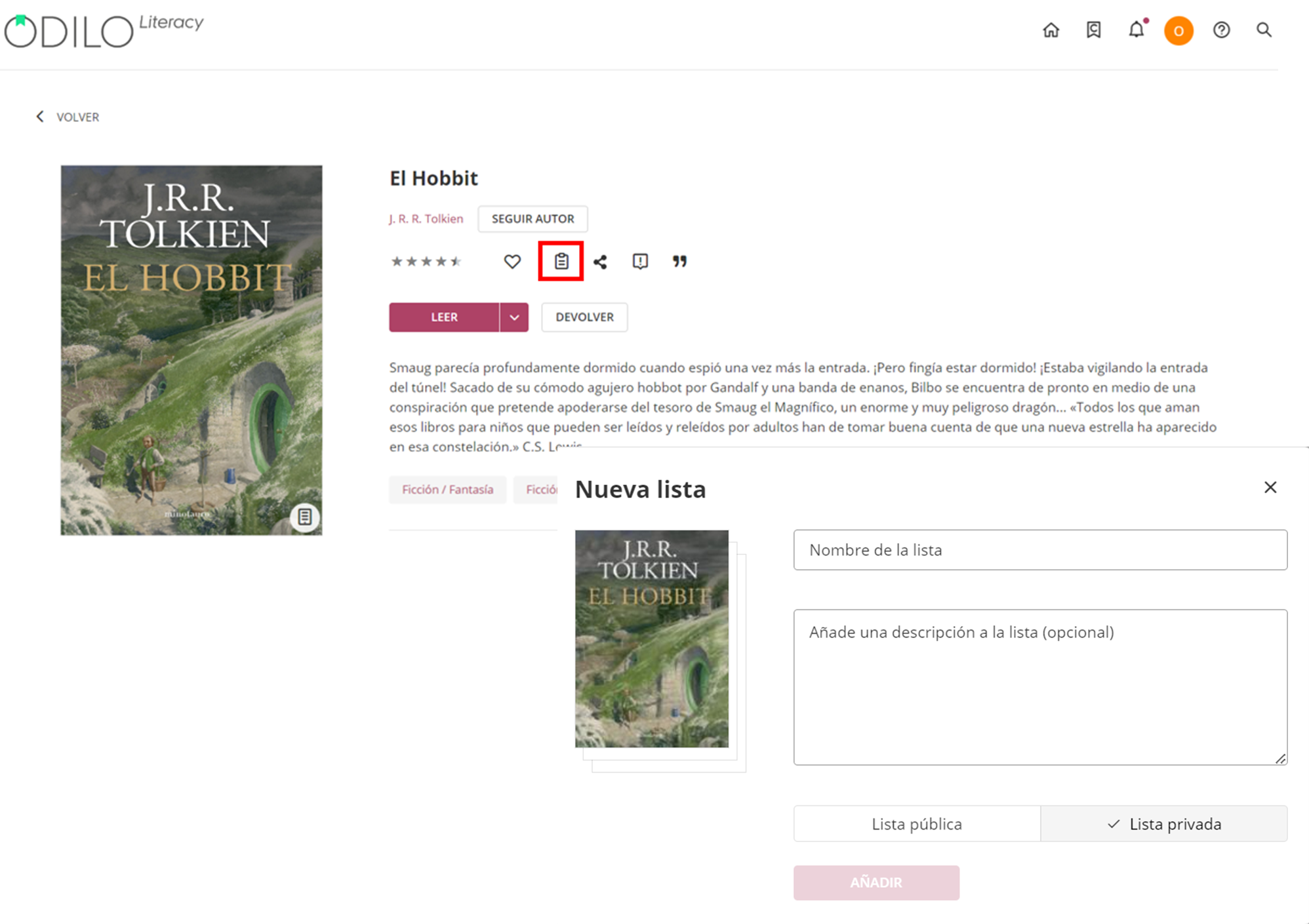 Listas de contenido – ODILO Help Center