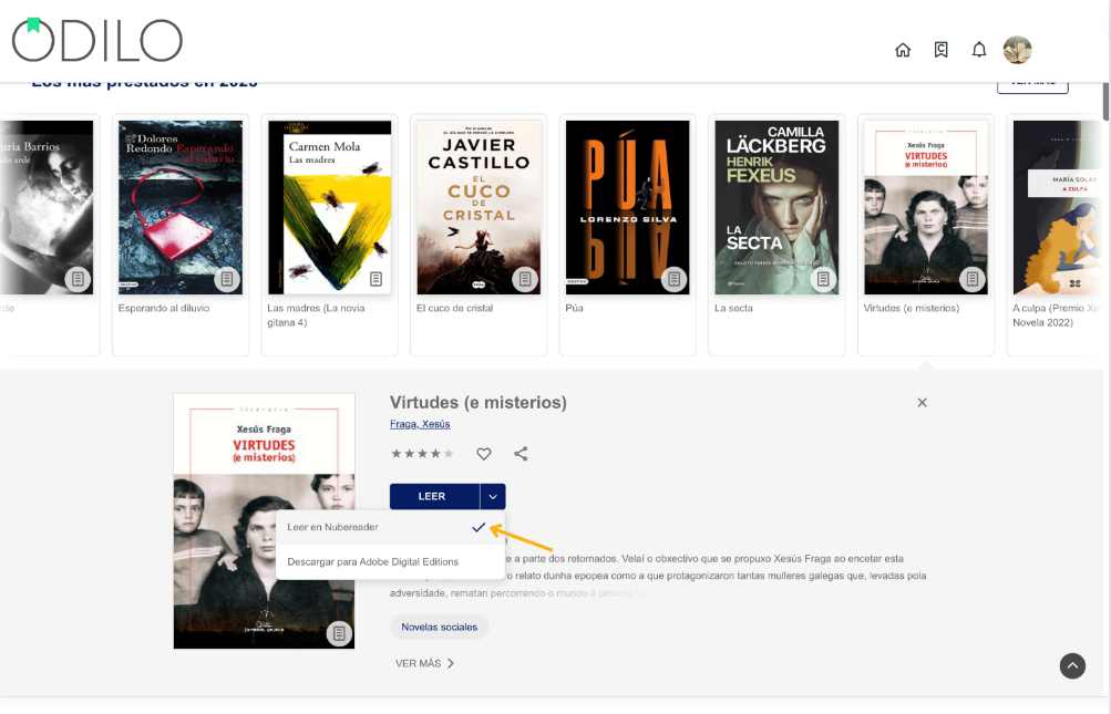 Acceder a contenidos – ODILO Help Center
