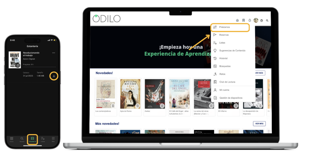 Acceder a contenidos – ODILO Help Center
